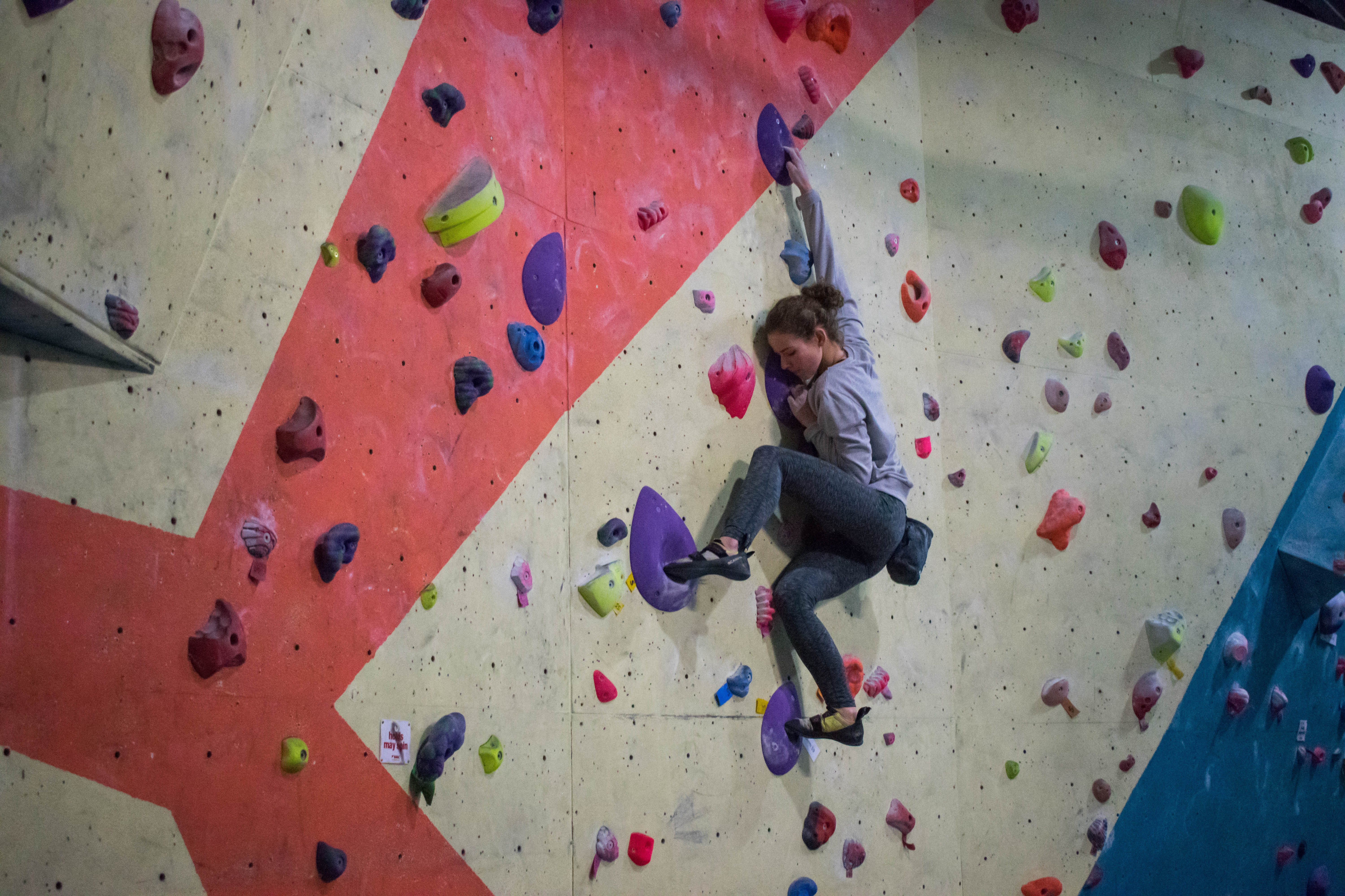 Bouldering and Training Facilities at The Climbing Station, Loughborough