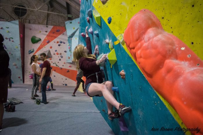 Bouldering and Training Facilities at The Climbing Station, Loughborough