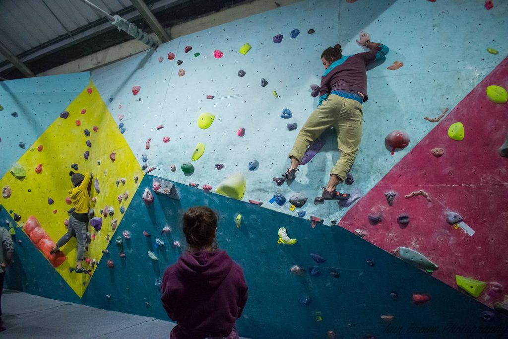 Bouldering and Training Facilities at The Climbing Station, Loughborough