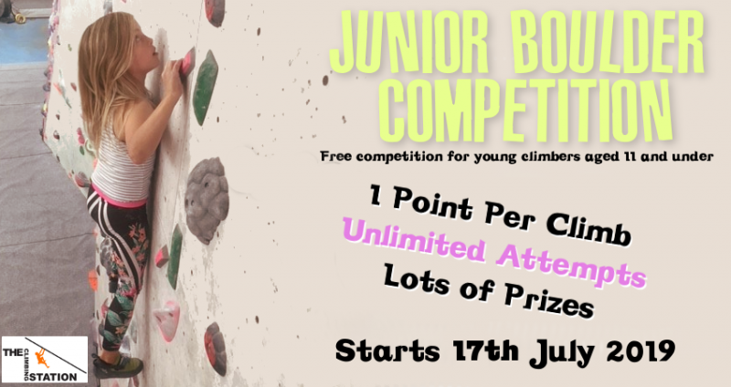 Junior Bouldering Competition 2019 - The Climbing Station