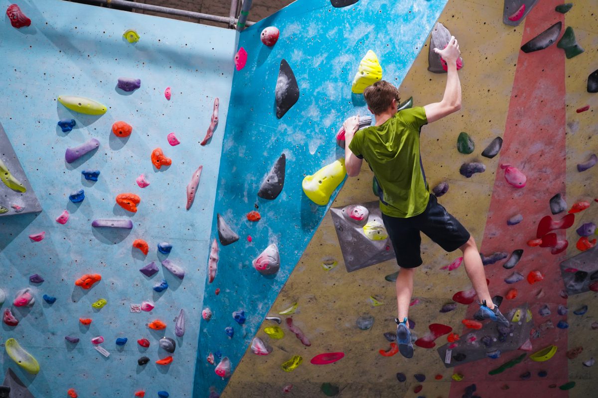 Bouldering and Training Facilities at The Climbing Station, Loughborough