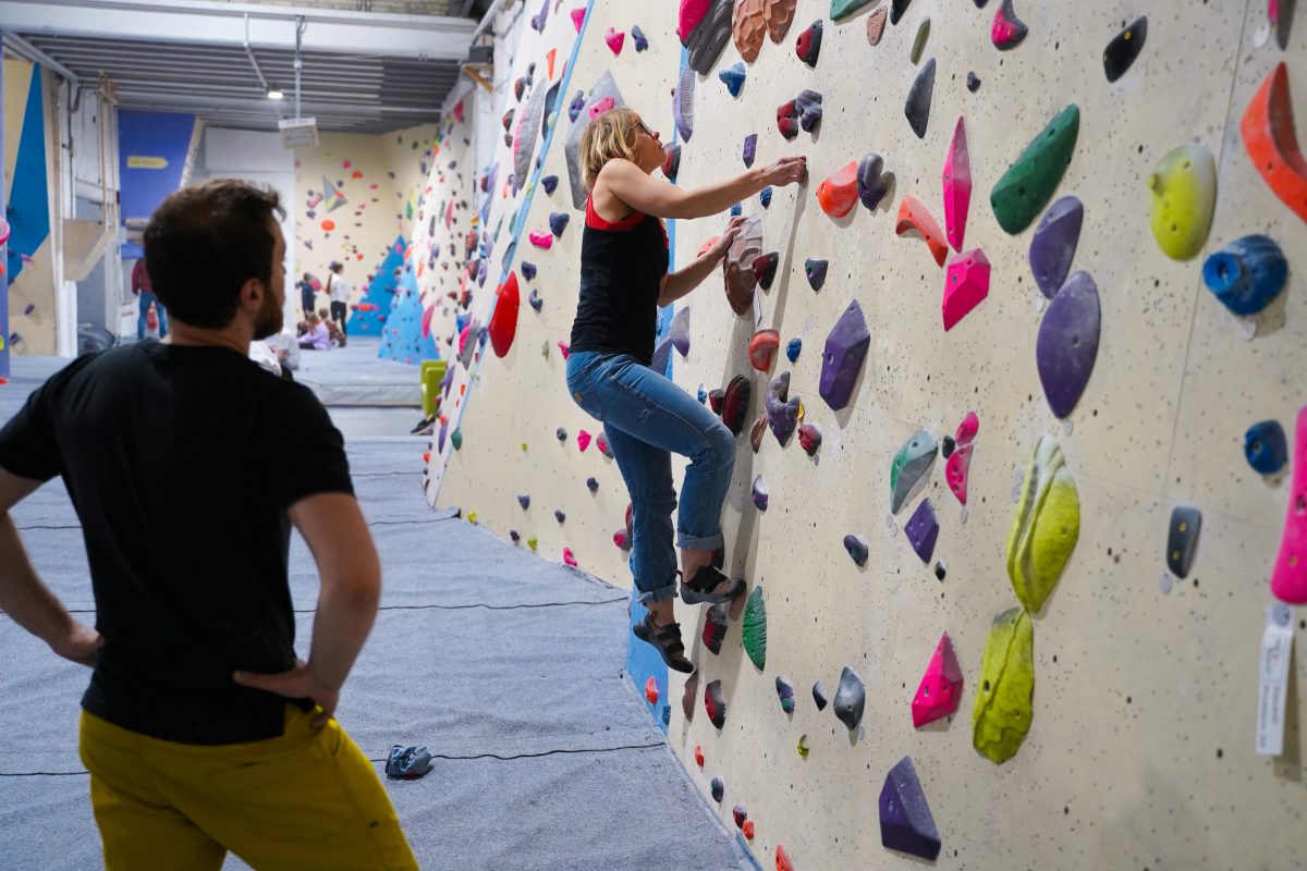 Bouldering and Training Facilities at The Climbing Station, Loughborough